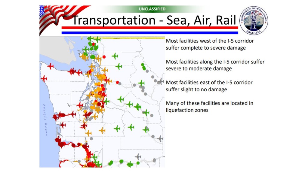 Expected Impacts: Washington – Surviving Cascadia