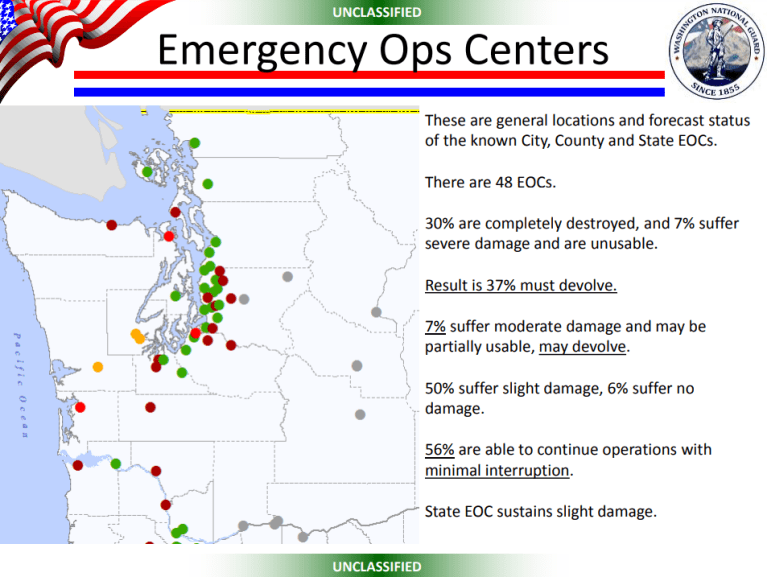 Expected Impacts: Washington – Surviving Cascadia
